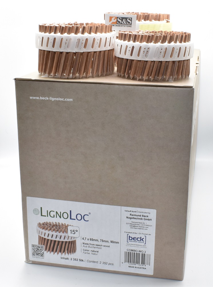 LignoLoc Holznägel Combo Box 4,7|S&S Shop